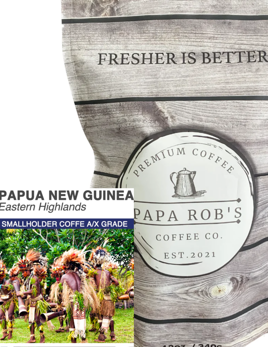 Papua New Guinea Simbu - Medium Roast – Papa Rob's Coffee